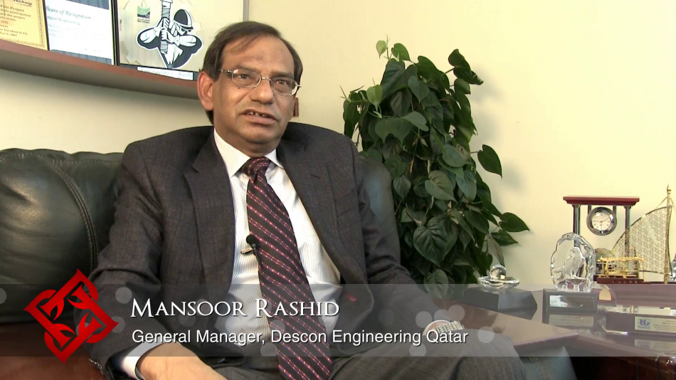 Descon Engineering Qatar General Manager Mansoor Rashid on ...