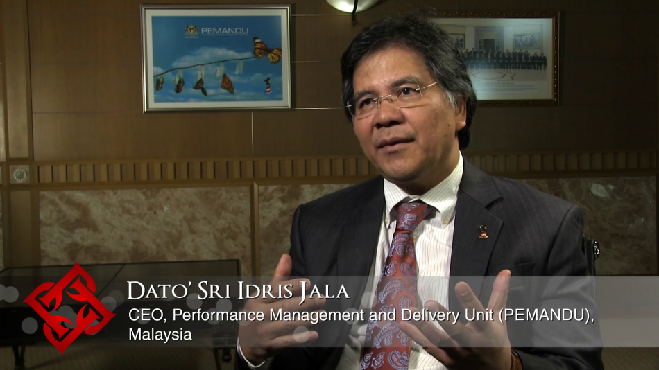 Malaysia's Performance Management & Delivery Unit (PEMANDU) CEO Idris ...