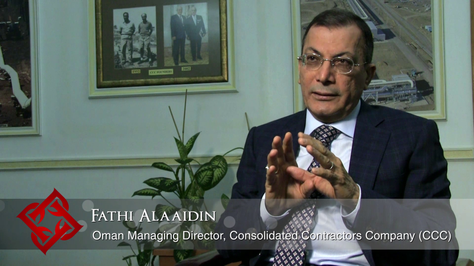 Consolidated Contractors Company (CCC) Oman Managing Director Fathi ...